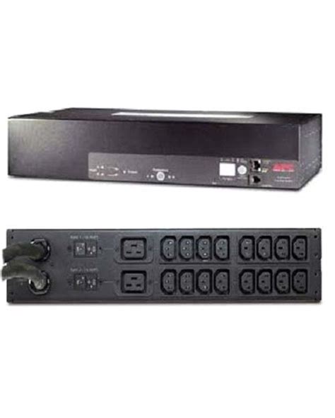 APC Rack ATS Dual Power PDU AP4423 AP4424 Alpha Technologies Ltd