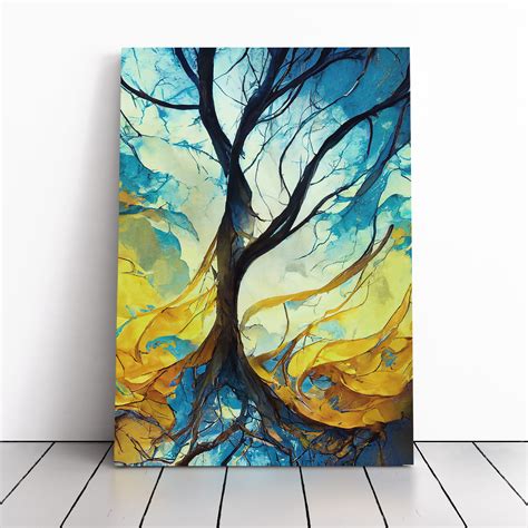 Abstract Tree Art