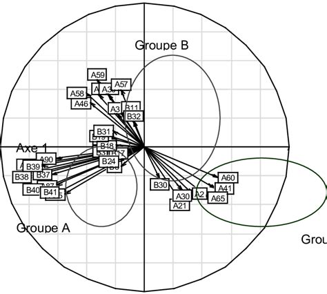 Principal Component Analysis Pca Global Correlation Circle Download Scientific Diagram