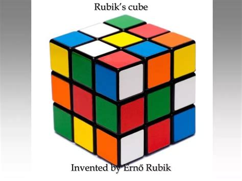 PPT Rubiks Cube PowerPoint Presentation Free Download ID 4073969