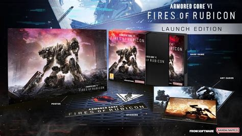 Armored Core Vi Fires Of Rubicon Launch Edition Collectors Editions
