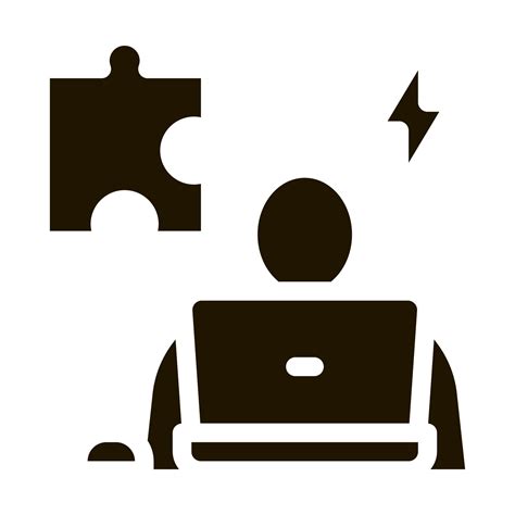 Human Testing Software Icon Vector Glyph Illustration 17493904 Vector