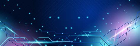 추상 네온 스타일 블루 와이드 배너 디자인 배경 짙은 파란색 기술 기하학적 배경을 가진 추상적인 3d 배너 디자인 벡터 일러스트레이션 0명에 대한 스톡 벡터 아트 및 기타