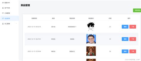 餐饮后台管理系统实践与技术分享 Csdn博客