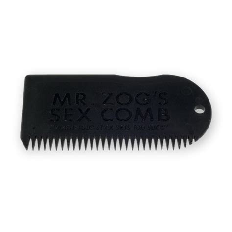 Mr Zogs Sex Wax Surf Wax Comb