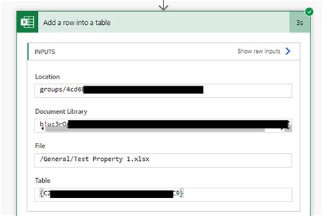 solved unable to use excel connector with dynamic sharepo power platform community