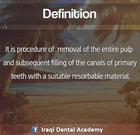 Pulpectomy Procedure Explained In Brief Pdf