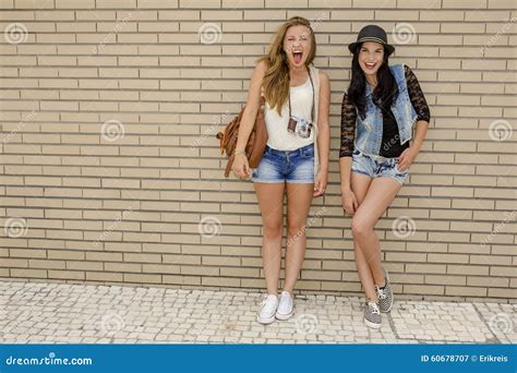 Naughty Girls Stock Image Image Of Multicultural Shoot 60678707