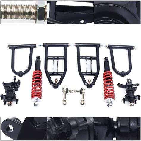 Hteedy 340mm Upper And Lowe Swingarm And Front Suspension Shock Kits For