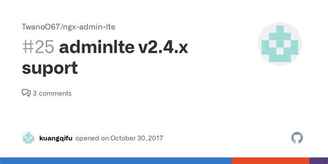 Adminlte V2 4 X Suport · Issue 25 · Twanoo67 Ngx Admin Lte · Github