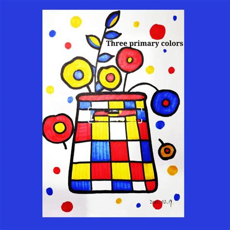 三原色水彩画 三原色水彩 博物迷