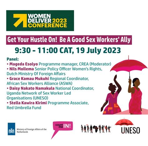 Red Umbrella Fund On Linkedin Cmi At Women Deliver Get Your Hustle On Be A Good Sex Workers