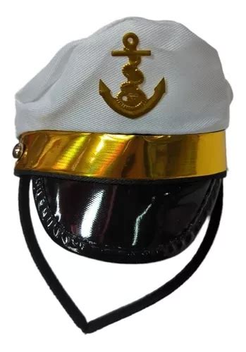 Mini Gorro Sombrero Capitan Marinera Vincha Cotillon Disfraz