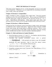 BMGT340 Mid Term 3 Concepts 3 Docx BMGT 340 Mid Term 3 Concepts This Exam Covers Chapters 10