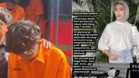 Kisah Pilu Di Balik Pembunuhan Sadis Amelia Putri Sari Devi Oleh 3 Pria