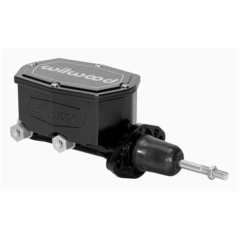 Wilwood 260 15541 Bk Compact Tandem Master Cylinder W Pushrod