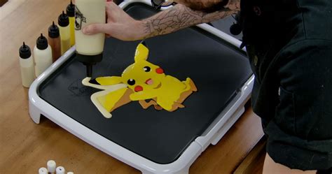 Pikachu Pokemon Pancake Art Tutorial Dancakes