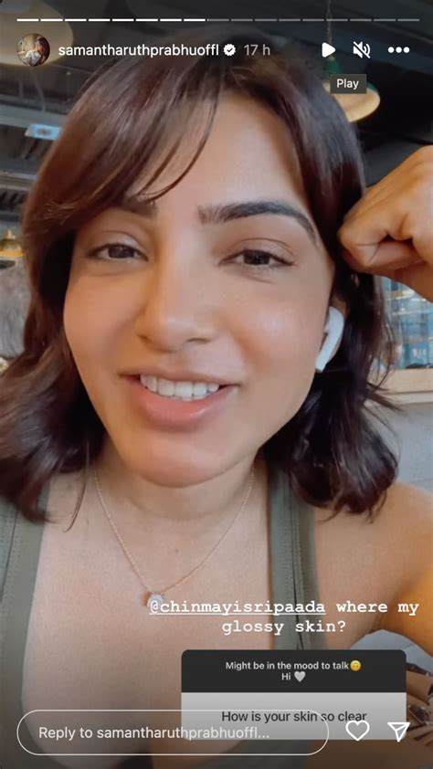 Samantha Ruth Prabhu Gets Candid About Her Skin Troubles