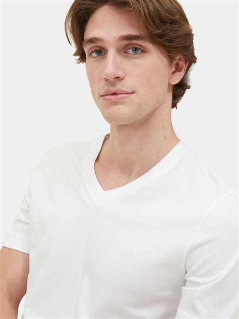 Tom Tailor T Shirt Set 1037738 Weiß Regular Fit Eschuhede