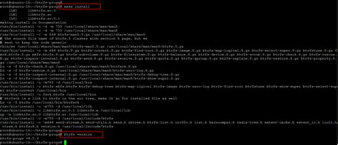 Installing Btrfs Tools Unixmen