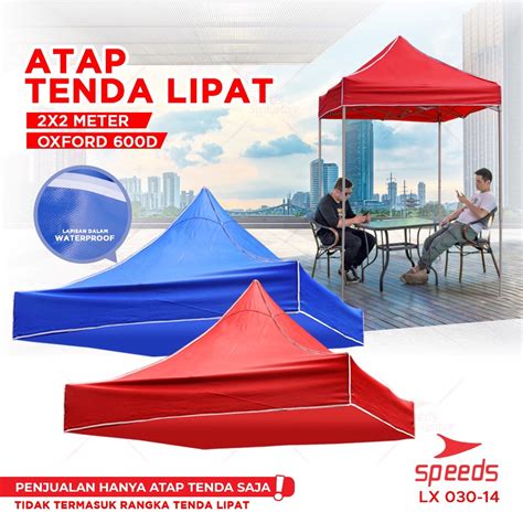 Jual Speeds Terpal Tenda Atap Tenda Lipat X M Tenda Jualan Atap Tenda Bazar Shopee