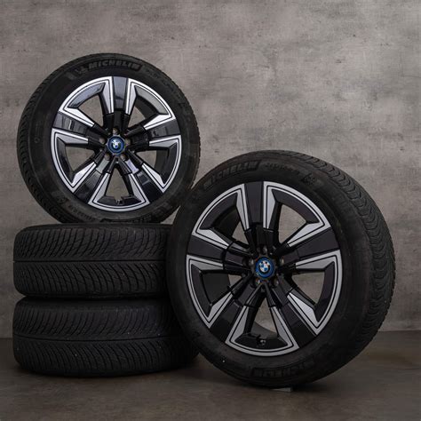 Oem Bmw Ix3 Winter Wheels 19 Inch G08 Rims 6895627 Styling 842 Jet Black