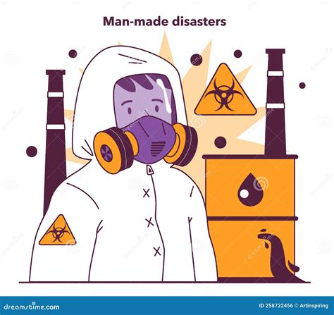 Man Made Disasters Clipart