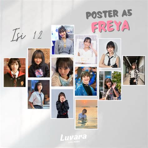 Jual Poster Dinding A5 Jkt48 Freya Shani Muthe Gita Adel Dkk Gambar Hd