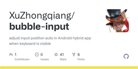 Github Xuzhongqiangbubble Input Adjust Input Position Auto In Android Hybrid App When