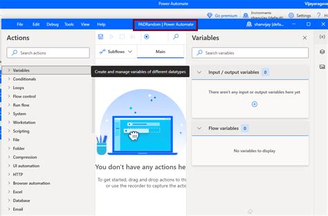 Random Number Action In Desktop Flow Using Microsoft Power Automate
