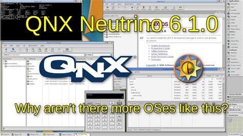 Qnx Neutrino 6 1 2001 Part 1 Intro Widely Successful But Underappreciated Outside
