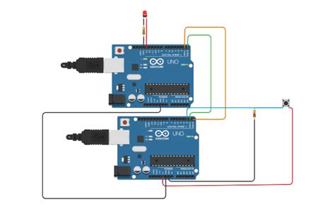 Circuit Design Serial Communication Example Tinkercad