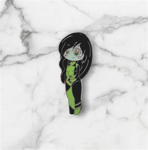 Shego Enamel Pin Kim Possible Pin Etsy