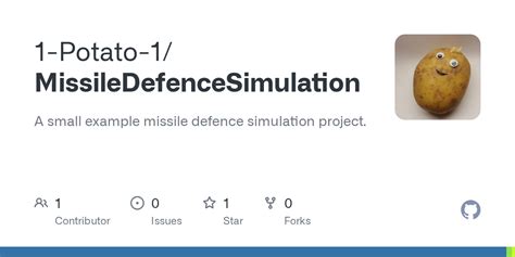 Github 1 Potato 1 Missiledefencesimulation A Small Example Missile Defence Simulation Project