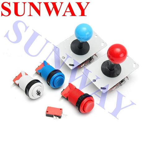 Arcade Game DIY Kit Set Met X Joysticks Push Grandado