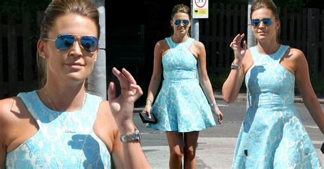 Danielle Lloyd Looks Bright And Beautiful In Blue Summer Dress After Her Boyfriend Posted An