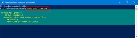 How To Manage Microsoft Defender Antivirus With Powershell On Windows 10 Windows Central