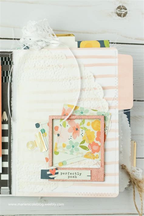 Mini File Folder Album Marie Nicole Designs