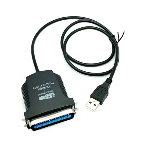 Usb To Parallel Printer Cable 36pin Usb Port Adapt Grandado