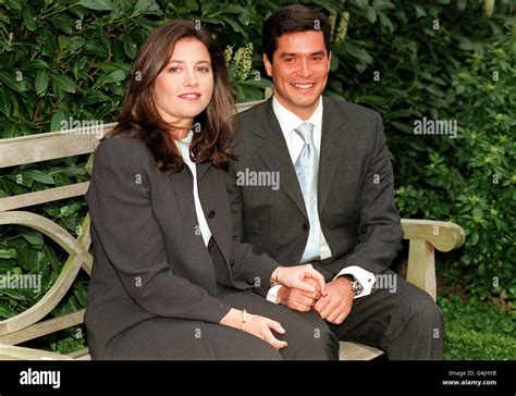 Princess Alexia Engagement Couple Stock Photo Alamy