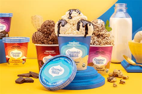 Learn More About Cosmic Bliss Organic Grass Fed Dairy Ice Cream
