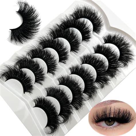 Alicrown Hair Fluffy Eyelashes Cat Eye Wispy Lashes With