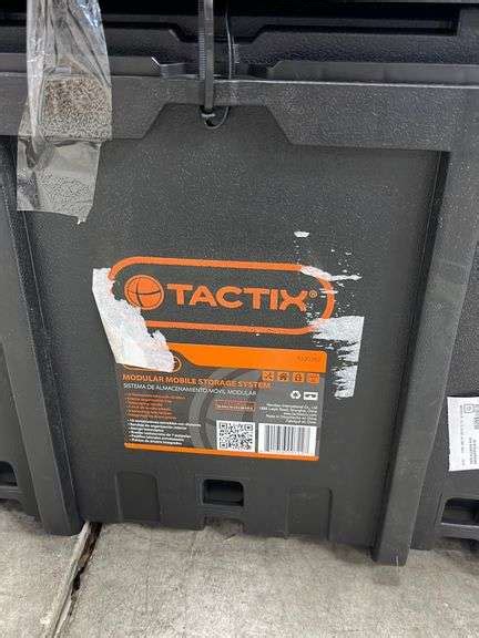 Tactix 3pc Modular Mobile Tool Storage System Earls Auction Company