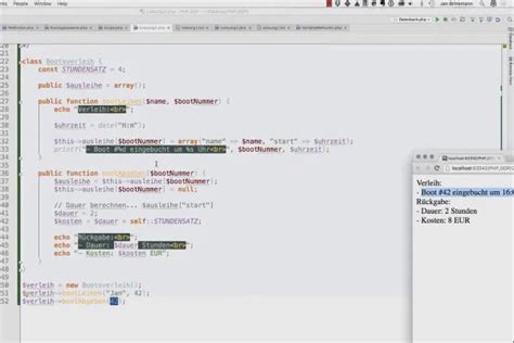 PHP Tutorial Objektorientierte Programmierung Grundlagen