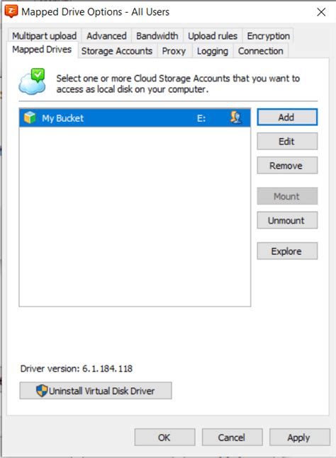 Mounting An Oracle Cloud Object Storage Bucket As A File System On