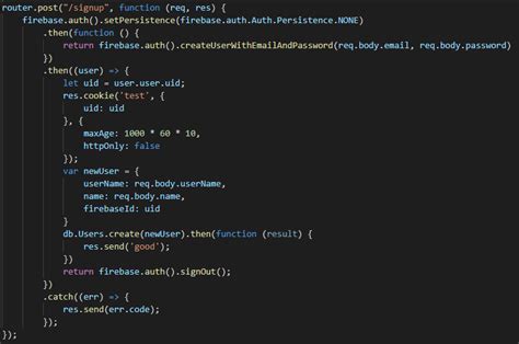 Server Side Firebase User Authentication By Bryan Liang Medium