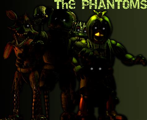 C4d Fnaf Phantoms Render By Ifazbear14i On Deviantart