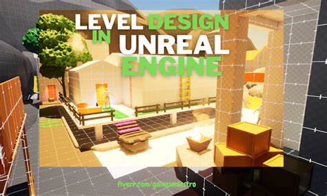 Create Professional Level Design Blockouts For Unreal Engine Game