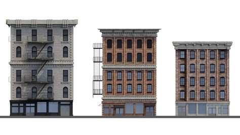 Apartments New York 3d Model Cgtrader