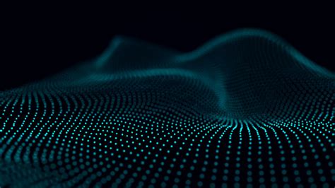 역동적 인 파도가있는 점과 선의 미래 배경 빅 데이터 3d 렌더링 4k 팔짱에 대한 스톡 사진 및 기타 이미지 팔짱 검은색 계획 Istock